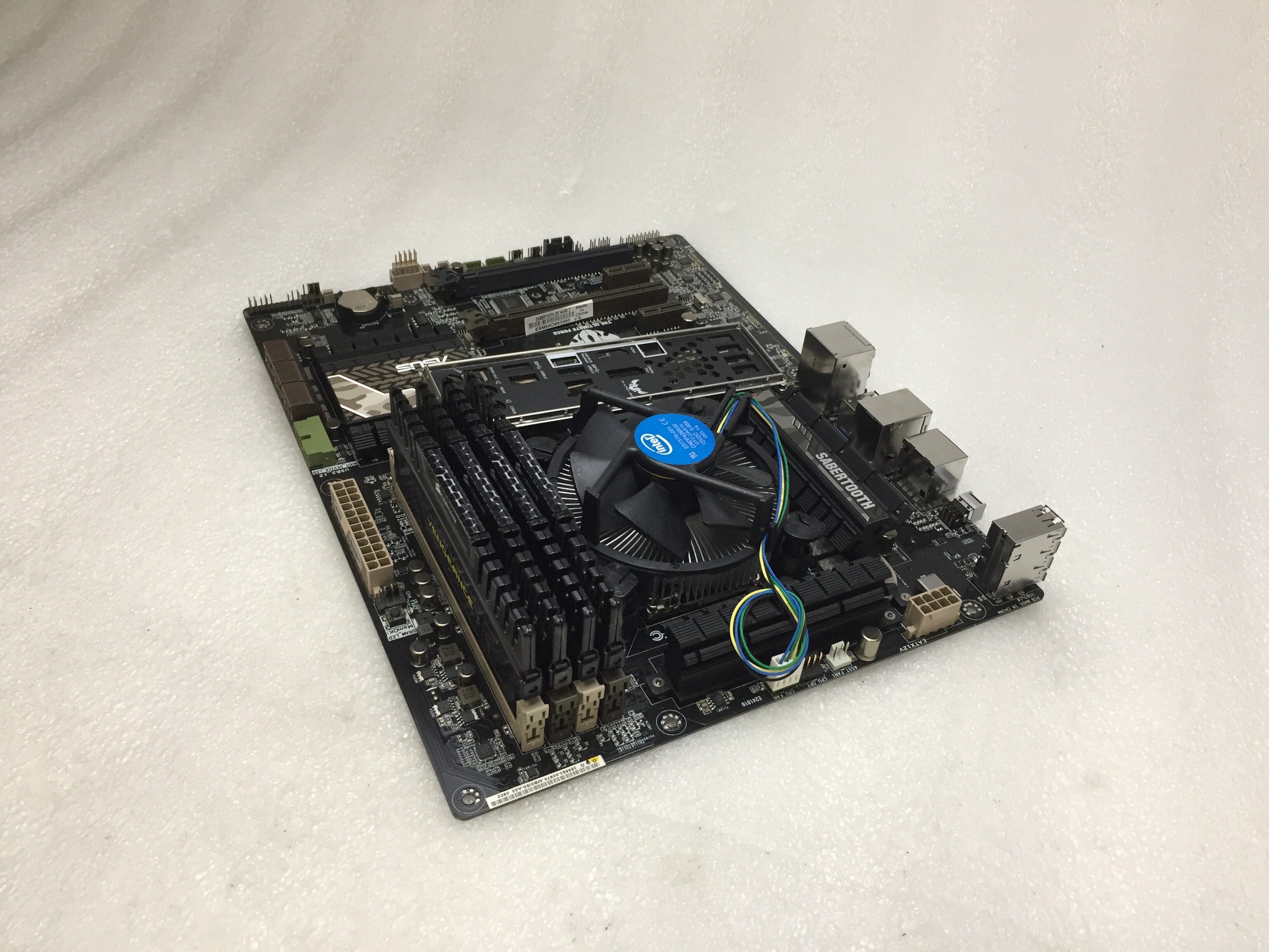 ASUS Sabertooth Z97 Mark 2 ATX Motherboard Core i7-4790K 4GHz 32GB RAM ...