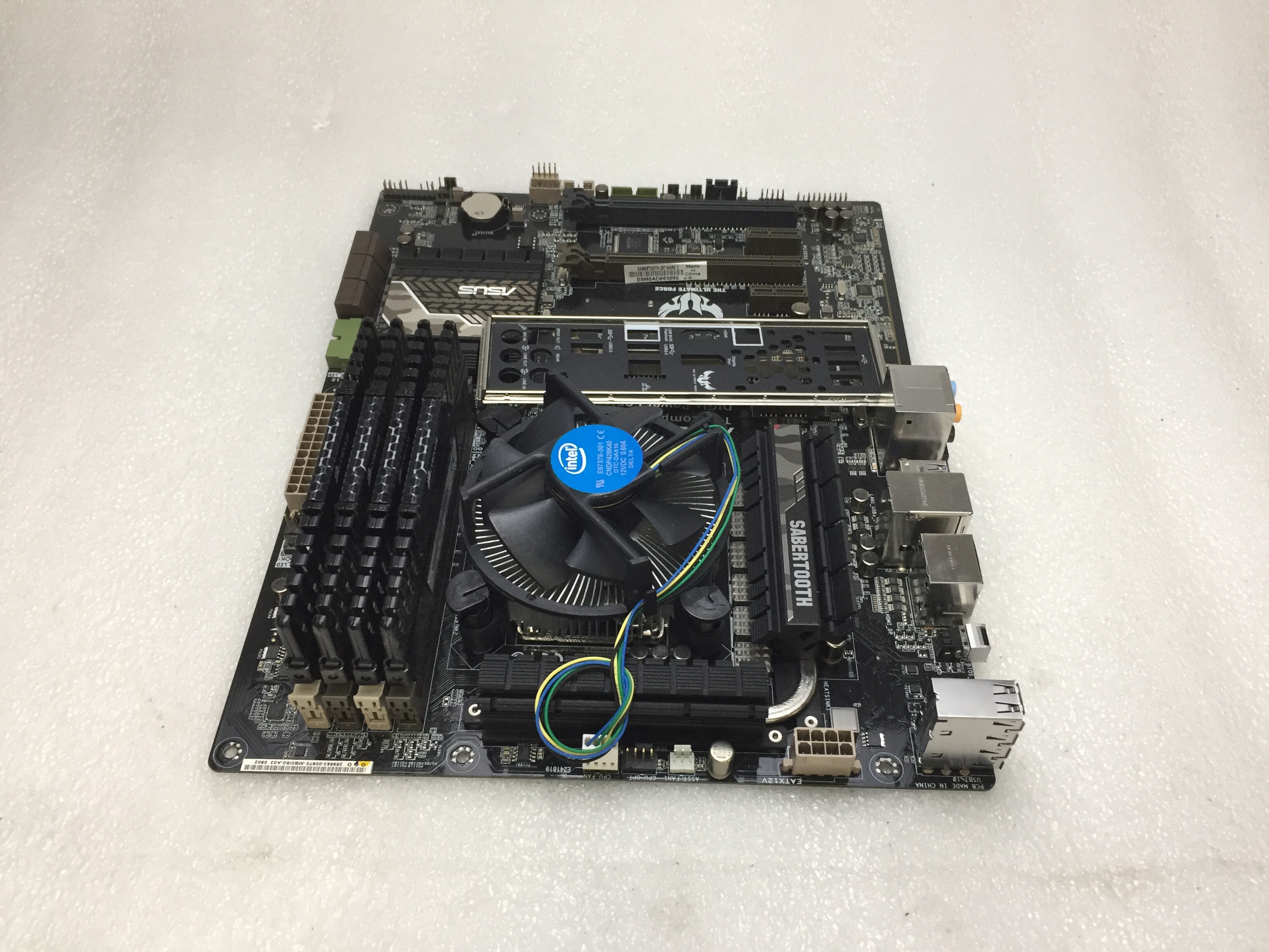 ASUS Sabertooth Z97 Mark 2 ATX Motherboard Core i7-4790K 4GHz 32GB RAM ...